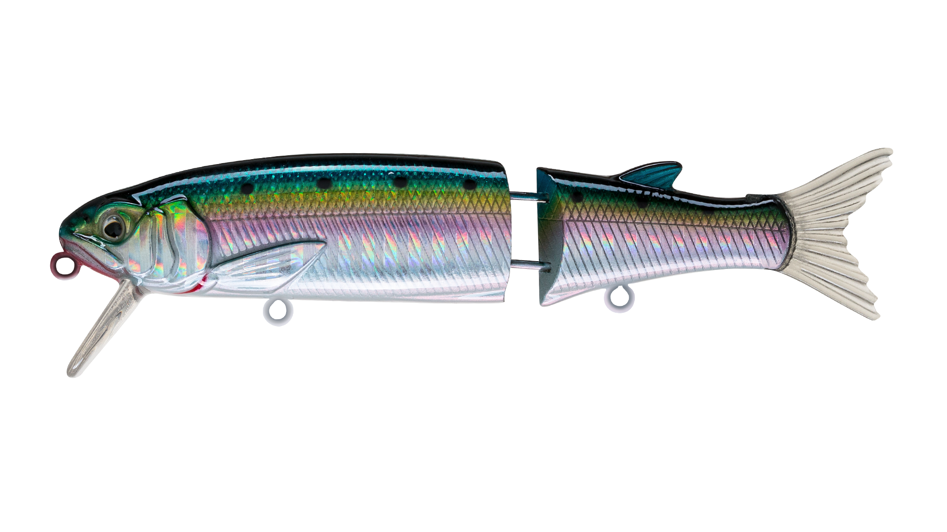 Воблер Составной Strike Pro Glider 120, цвет: 692-713-RP Pacific ...